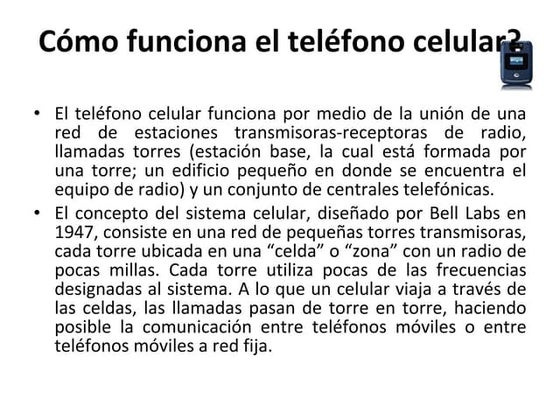 Cómo esta compuesto el interior de un Celular | PPTX | Smartphones ...