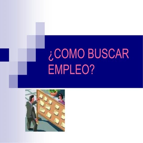 COMO BUSCAR EMPLEO.ppt