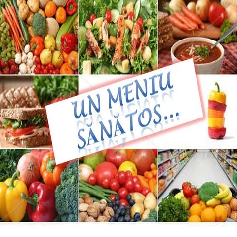 Un meniu sanatos | PPT