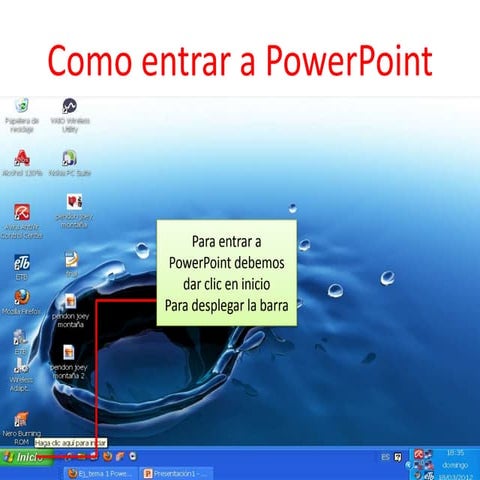 Como entrar a power point | PPTX