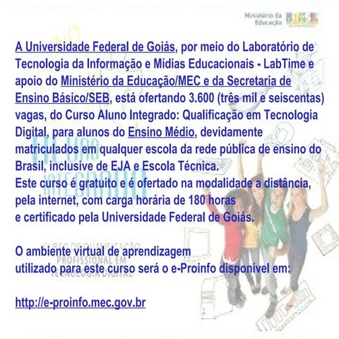 Como fazer cadastro no e proinfo | PPT | Download gratuito