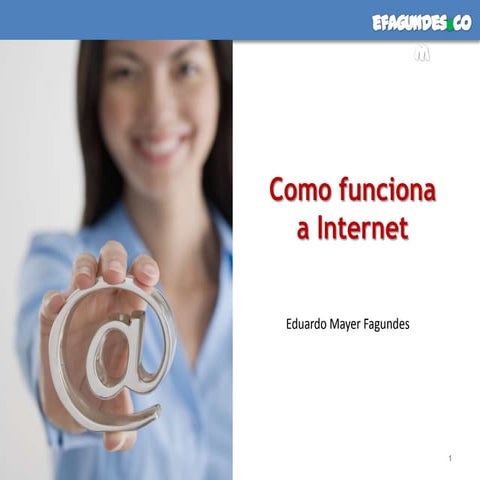 Como funciona a internet | PPTX