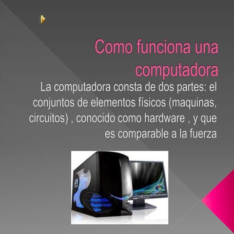 Como funciona una computadora1 | PPTX