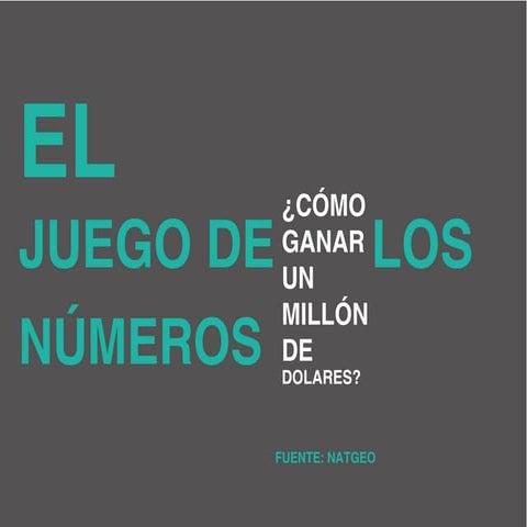 ¿Cómo ganar 1 millón de dolares? | PPT