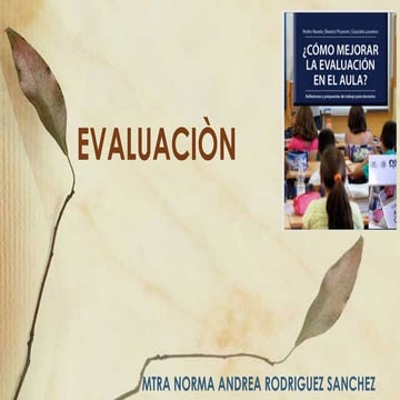 COMO MEJORAR LA EVALUACION EN EL AULA.pptx