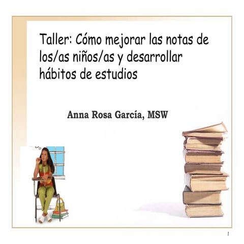 Hábitos de estudio ppt | PPT