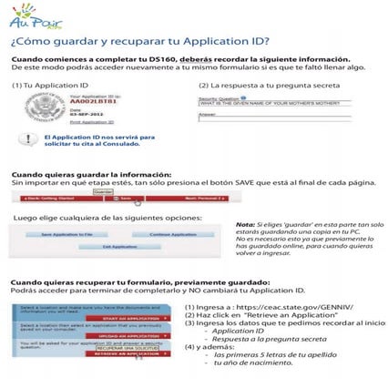 Como completar el DS-160 | PDF