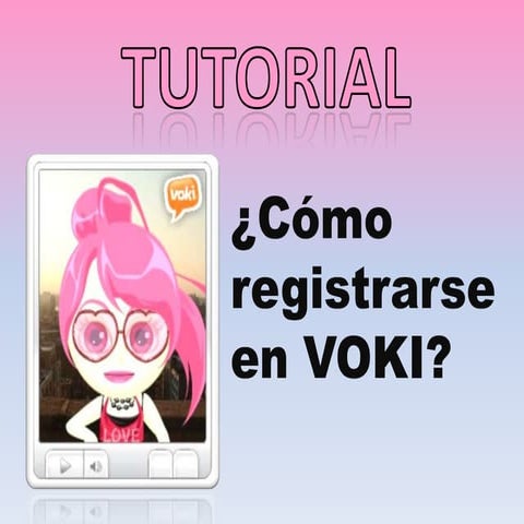 Como registarse en voki | PPTX