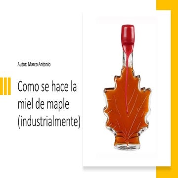 Como se hace la miel de maple.pptx