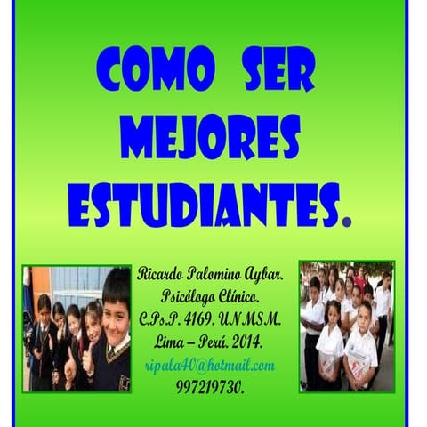 Como ser buenos estudiantes,,,, | PPT