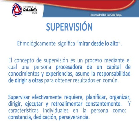 Que es ser un buen lider como supervisor | PPTX