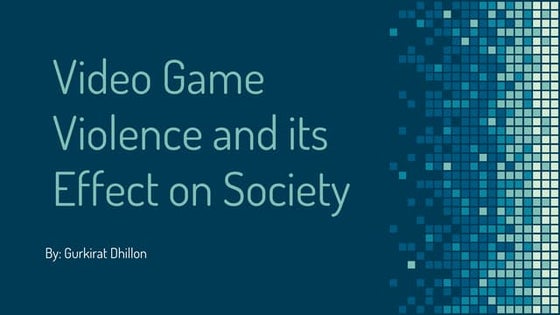Violence In Video Games Essay.pdf