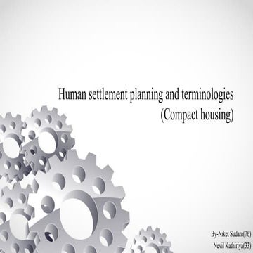 Compact Housing Settlement architecture.pptx