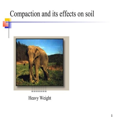 Compaction and its effects on soil | PPT