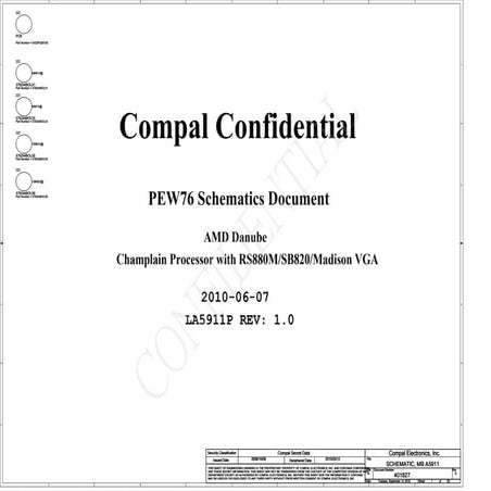 Compal la 5911p-r1.0_schematics | PDF | Computer Peripherals | Computing