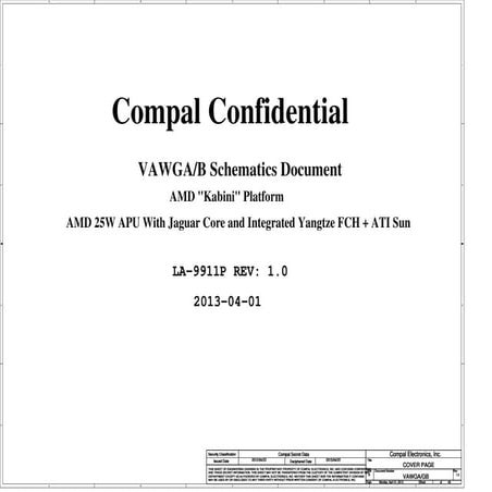 Compal la 9911p-r1.0_schematics | PDF