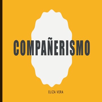 COMPAÑERISMO.pptx