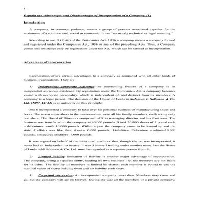 Companies laws complete notes | PDF