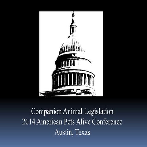 Companion Animal Law | Sprout Education CLE | PDF