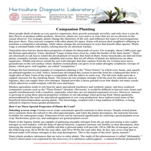 Companion planting | PPT