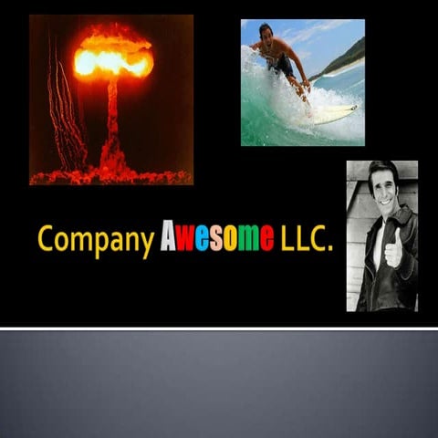 Company Awesome Project Presentation | PPTX