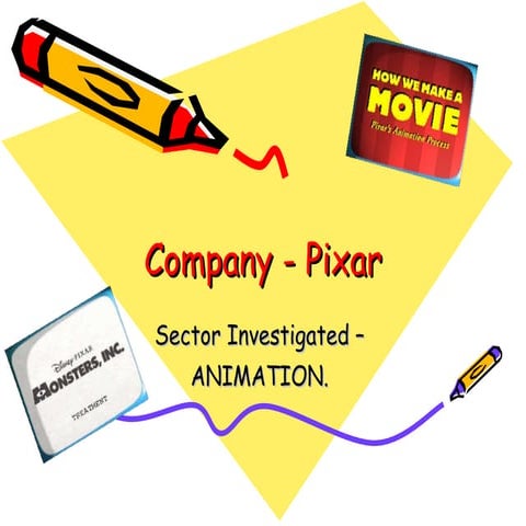 Pixar | PPT | Computer Animation | Computer Software and Applications