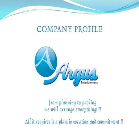 Argus Entertainment | PPTX