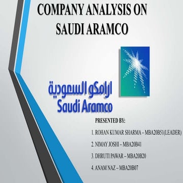 Ppt final aramco | PPTX