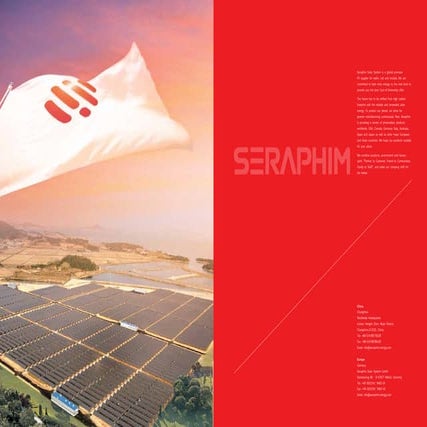Seraphim Energy Company Brochure | PDF