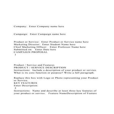 Company Enter Company name hereCampaign Enter Ca.docx