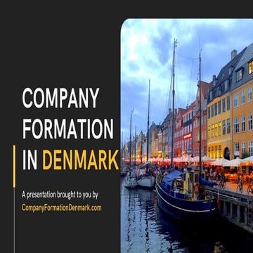 Company Formation in Denmark | PDF