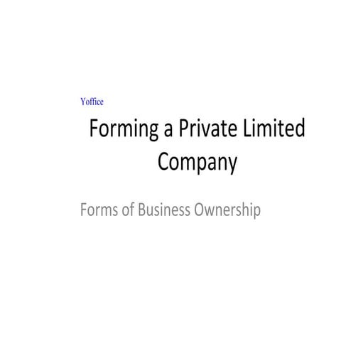 Company formation powerpoint 0 | PPT