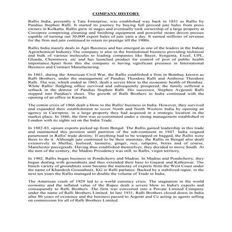 Company history | DOCX