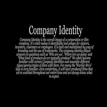Company ident research | PPTX