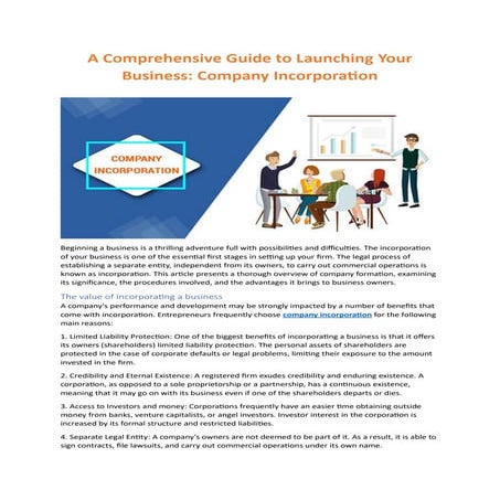 Company Incorporation Services A Comprehensive Overview.ppt