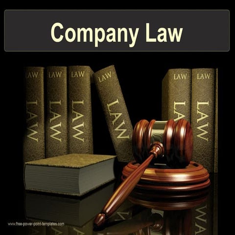 Company law | PPT