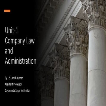 Company Law and Adminstration_2nd Sem B.Com_2023_Unit 1.pptx