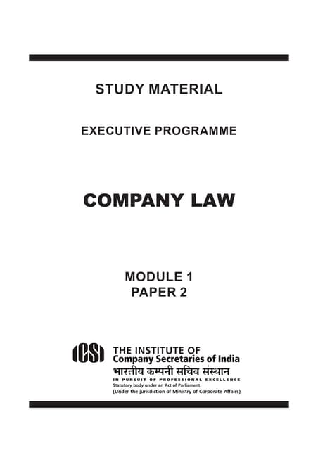 Duties of company secretary | PPTX