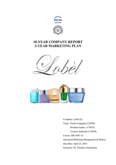 Markstrat simulation reflection | PDF