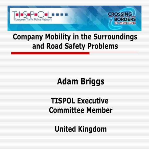 Road Safety in Shell – Journey to Goal Zero | PPTX