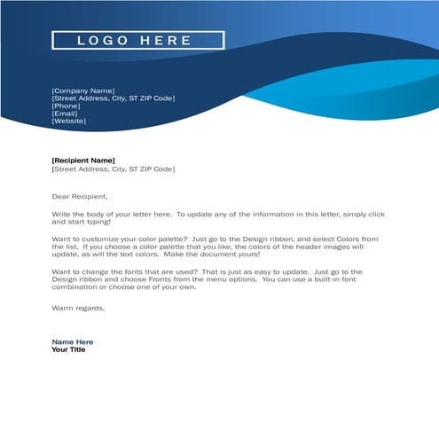 Company Name template sample for new company | PDF