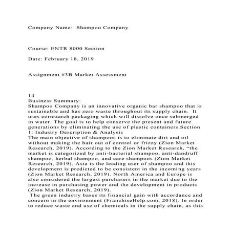 marketing plan of shampoo | PPTX