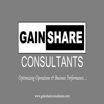 GainShare Consultants Company Overview - Q1'2015 | PPT