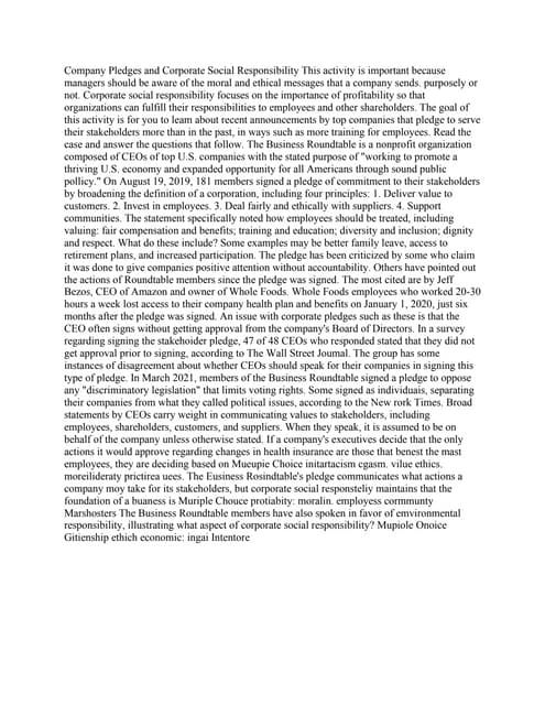 99 CASE The Give Back A Case of Union BustingThree years ago, Lo.docx | Business Banking ...
