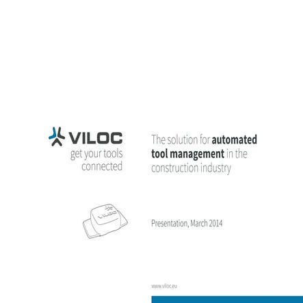 Viloc Company Presentation | PDF