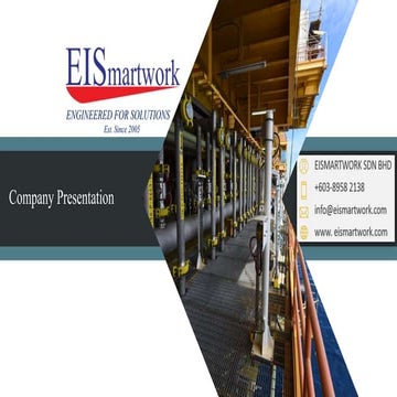 EISmartwork Plant Digitization toward Industrial 4.0 | PPT