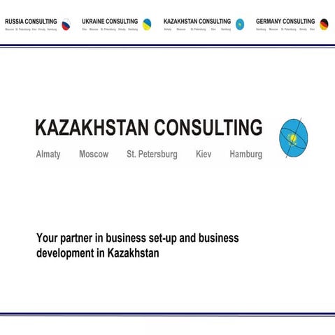 Company Presentation Kazakhstan Consulting En | PPT