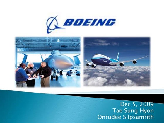 Boeing Organizational Structure | PPT | Large Business | Business
