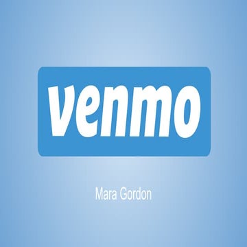 Venmo Company Presentation | PDF