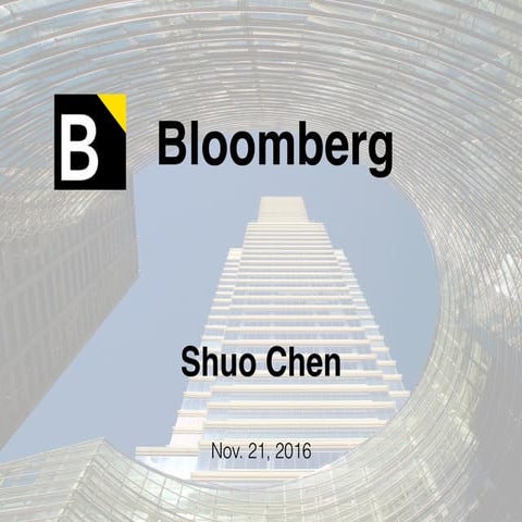 Bloomberg Company Presentation | PDF